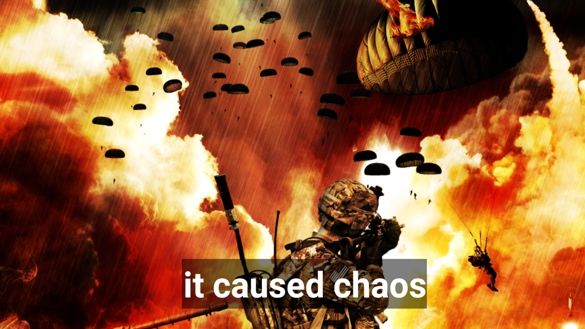 Chaos in a sentence | Chaos Meaning | engishkilearning.in